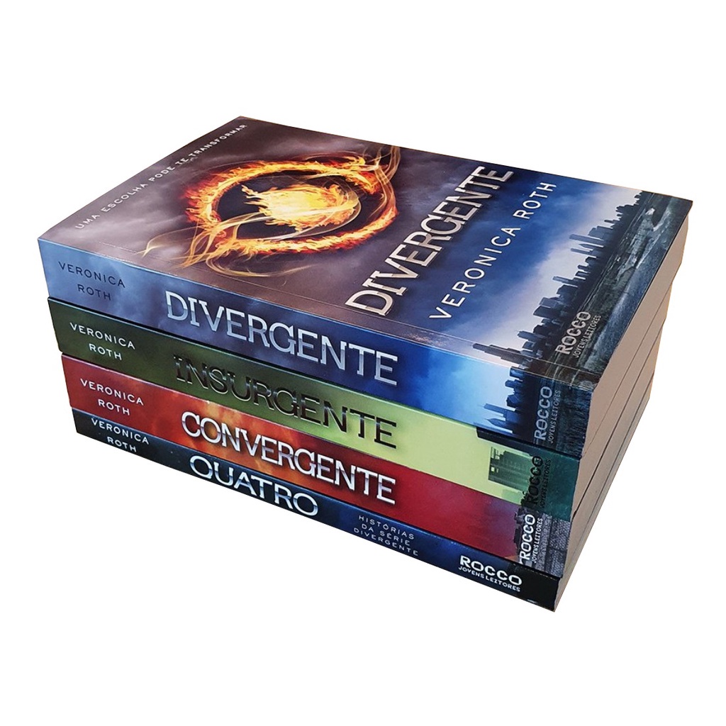 Box Série Divergente - 4 Livros - Planeta Nerd-Geek