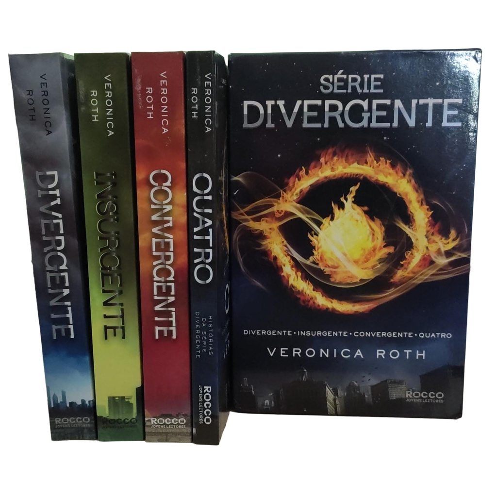 Box Série Divergente - 4 Livros - Planeta Nerd-Geek