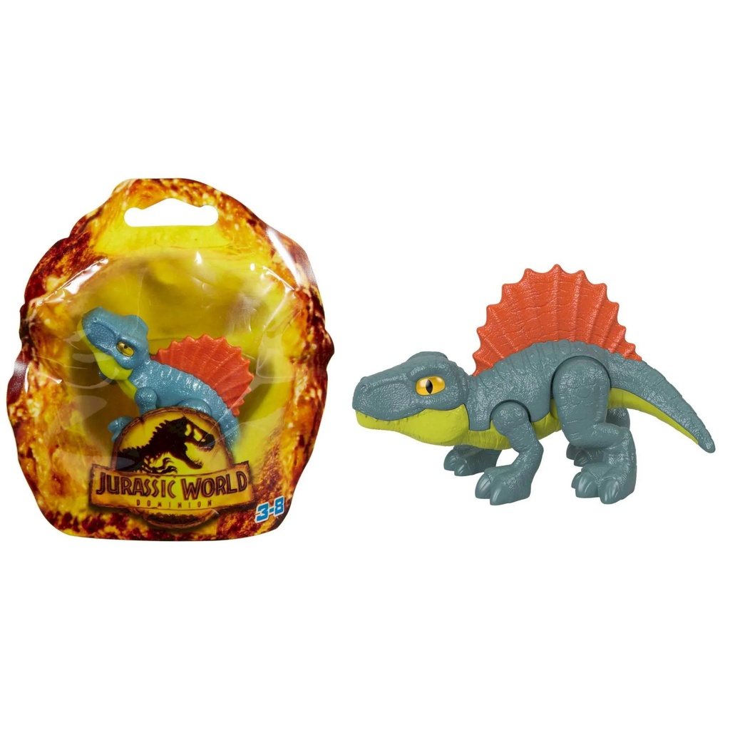 Dino Dimetrodon / JW Dominion - Mini Colecionaveis Imaginext (7cm ...