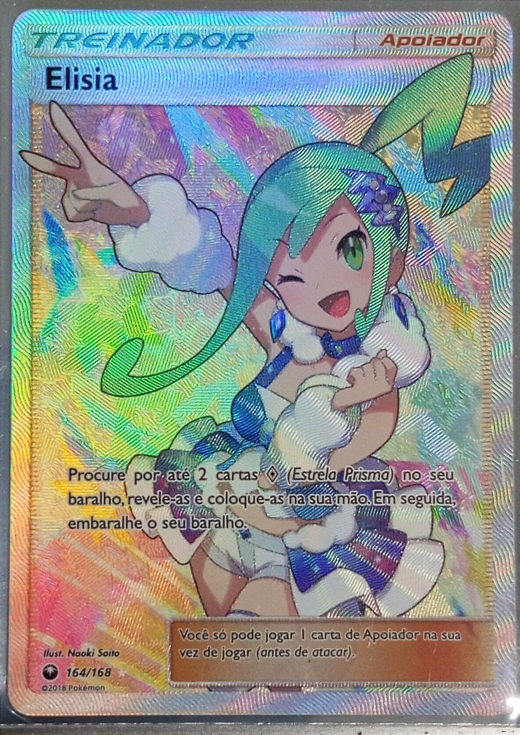 Elisia / Lisia (164/168) - Carta Avulsa Pokemon - Planeta Nerd-Geek