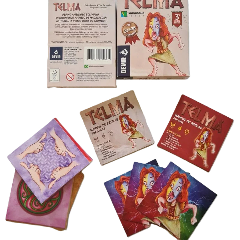Telma (3a Edição) - Jogo de Cartas - Planeta Nerd-Geek