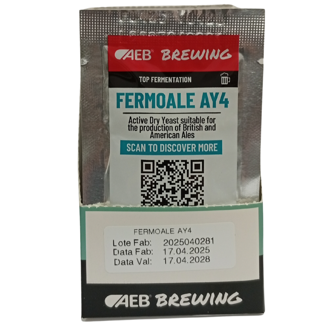 Fermento AEB FermoAle AY4 Sachê 11,5g - Craft Beer Brew Shop cerveja ...