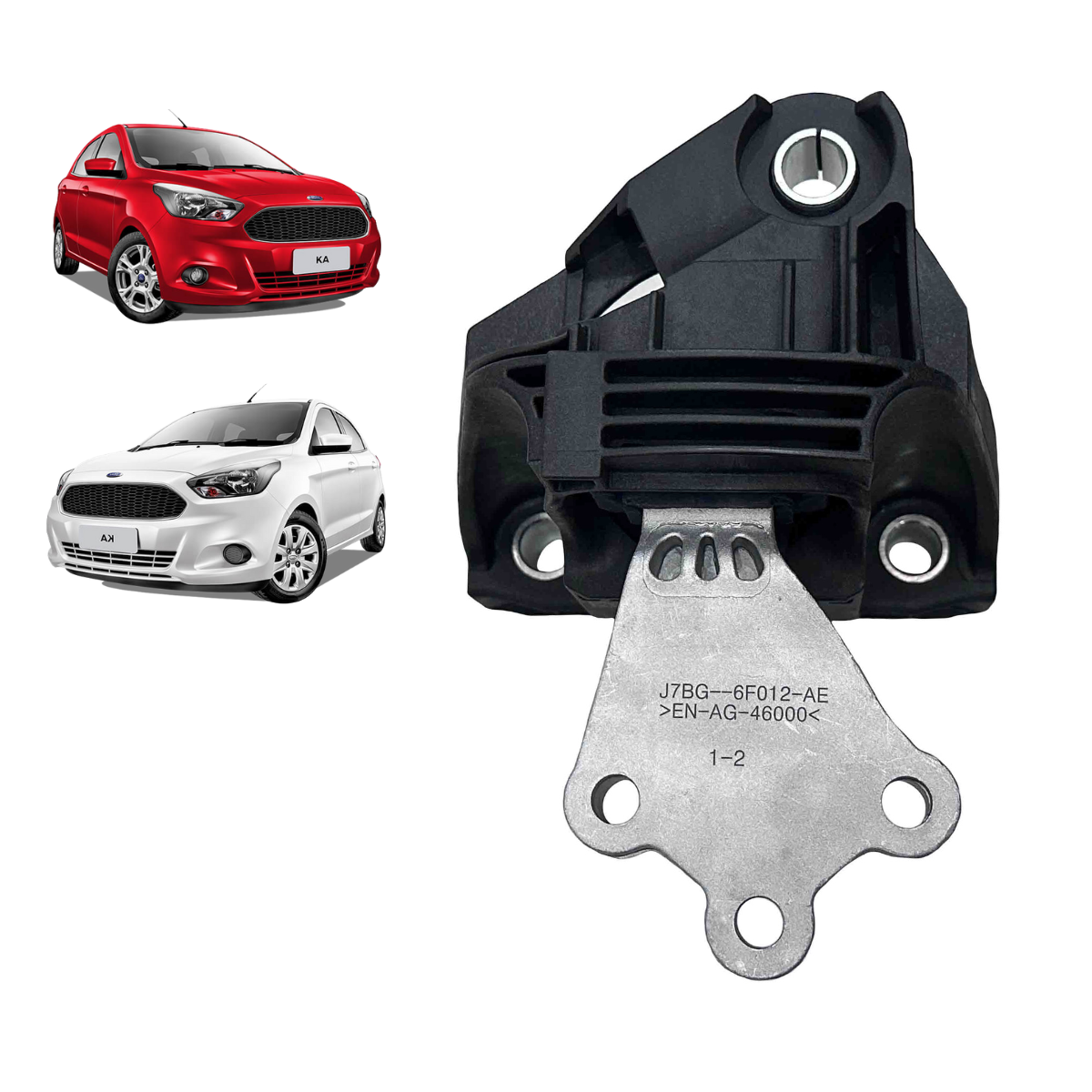 Coxim Motor Ford Ka Dragon Dianteiro Direito - J7bg6f012ae - Swiss Auto ...