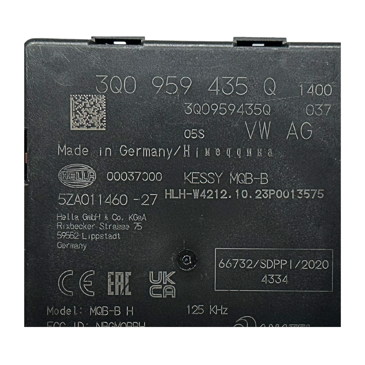Modulo Comando Kessy Vw Polo/virtus/nivus 18/ - 3q0959435q - Swiss Auto ...