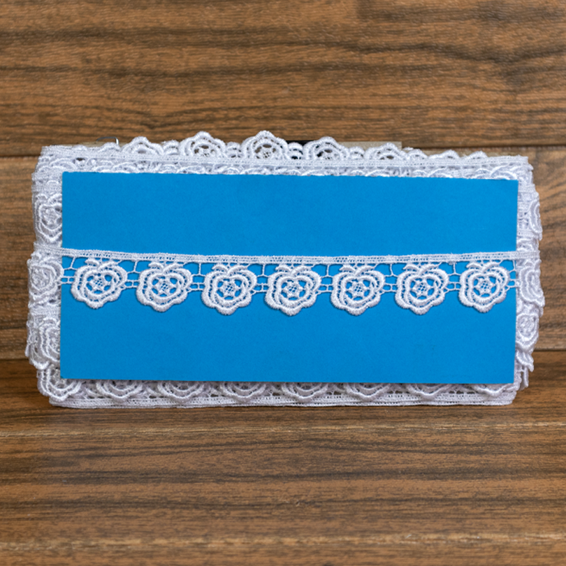 Renda Guipir Branca LA-800222 (2,5cm - 13,70m) - CIEL RENDAS - Renda ...