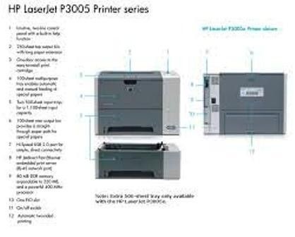 Impressora Laser Hp P3005n 3005n 3005 - Impressoras Mooca compra e ...