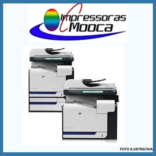 Impressora Multifuncional Laser Color Hp Cm3530fs Mfp 3530 ...