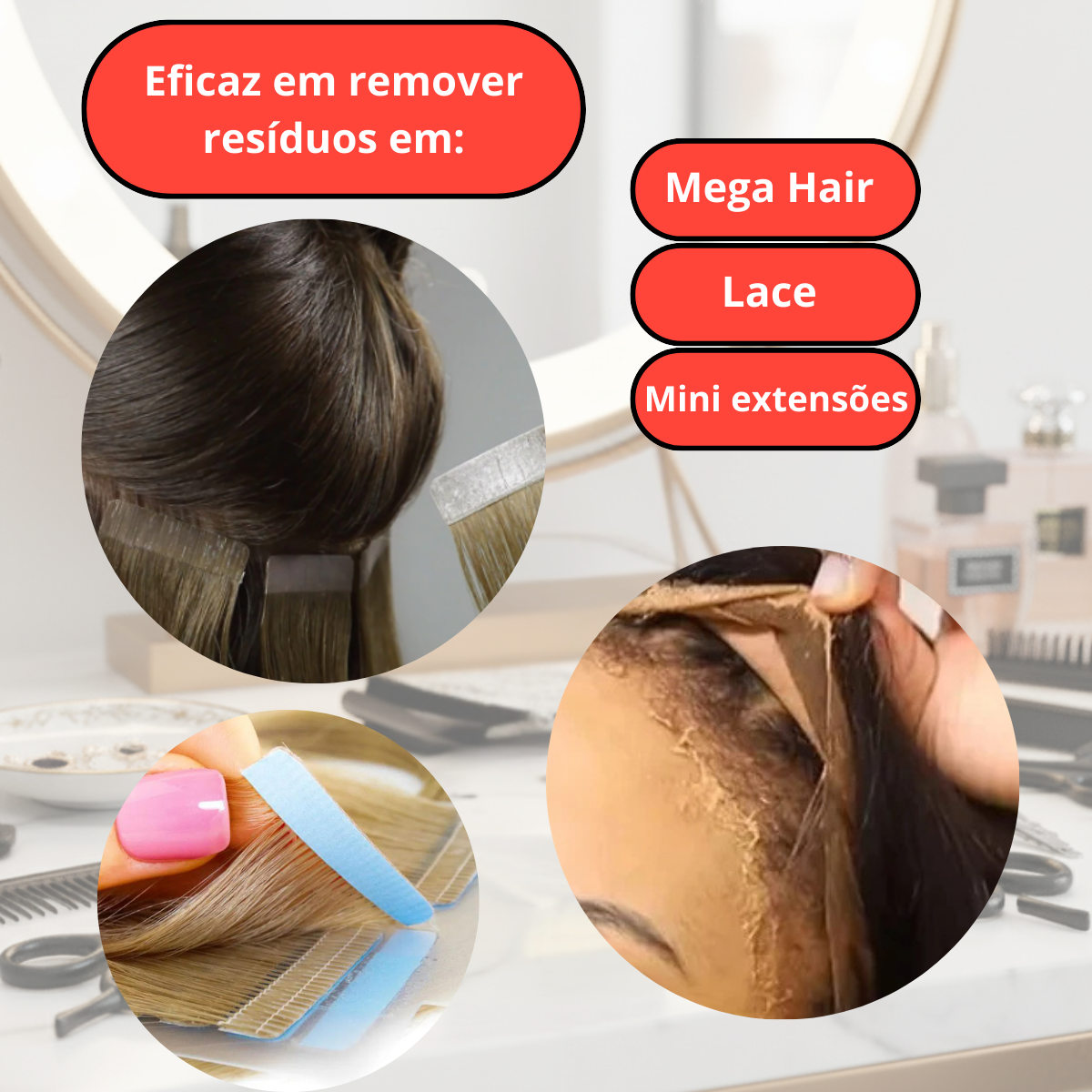 Removedor Para Próteses Capilares True Tape - BHS GROUP