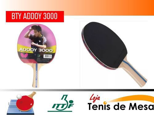 Raquete Butterfly Classica Profissional Addoy 3000 - Loja Tênis de Mesa ...