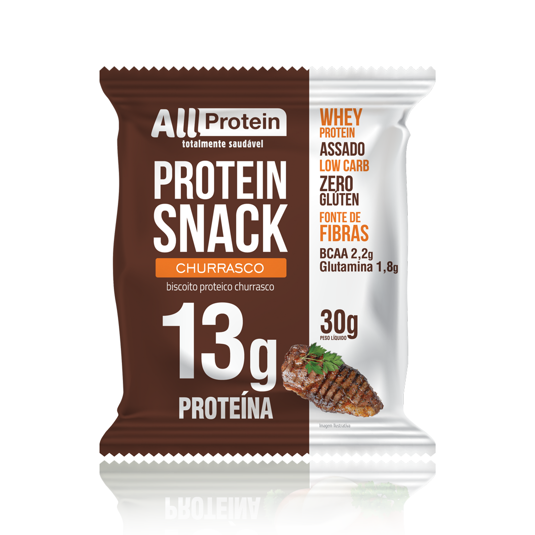 Protein Snack Sabor Churrasco | Rico em Proteína - Alimentos proteico ...