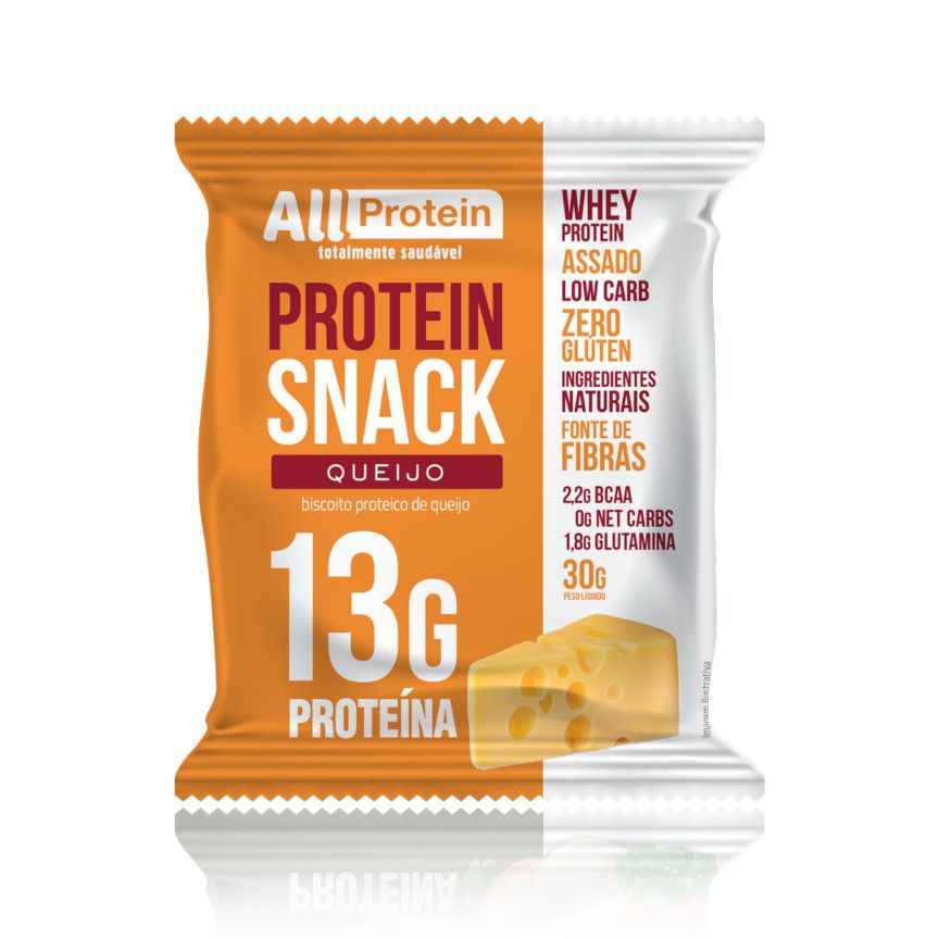 Snack de Queijo - Salgadinho Low Carb na All Protein - All Protein ...