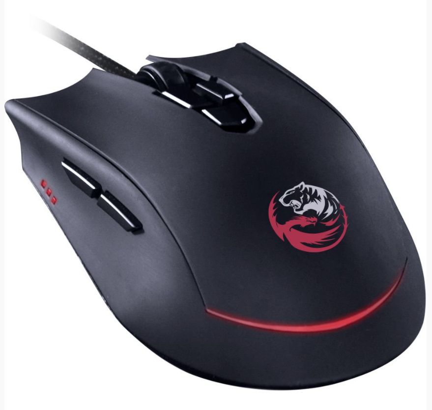 MOUSE GAMER PCYES GAROU 24873 3200DPI - Evolutek Informática | O melhor ...