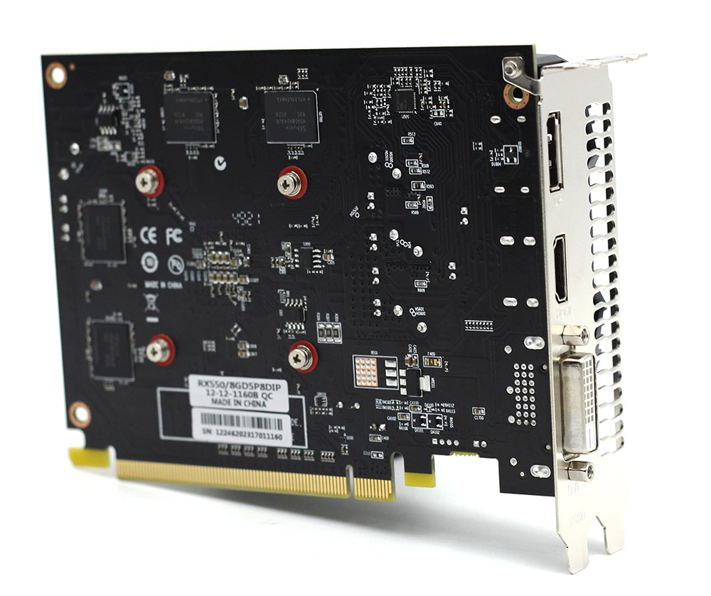 PLACA DE VÍDEO SUPERFRAME AMD RADEON RX 550 8GB GDDR5 128BITS ...