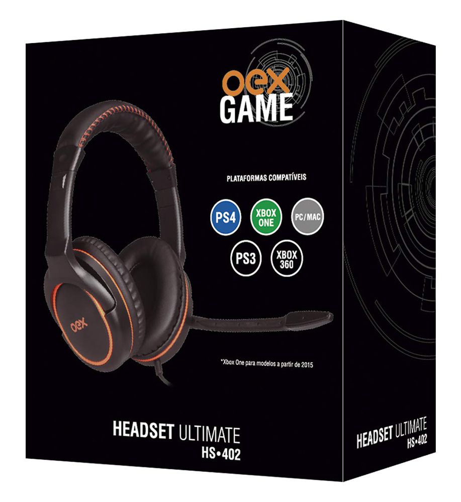 HEADSET OEX ULTIMATE GAMER HS402 - Evolutek Informática | O melhor ...