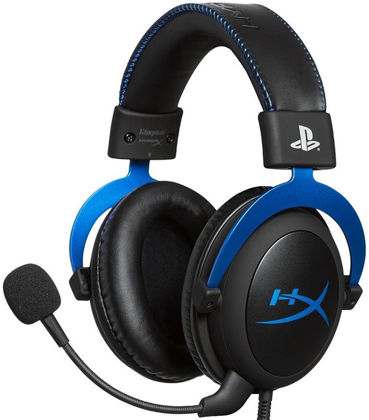 HEADSET HYPERX CLOUD BLUE PS4 GAMER HX HSCLS BL AM Evolutek Informatica O melhor preco de Goiania