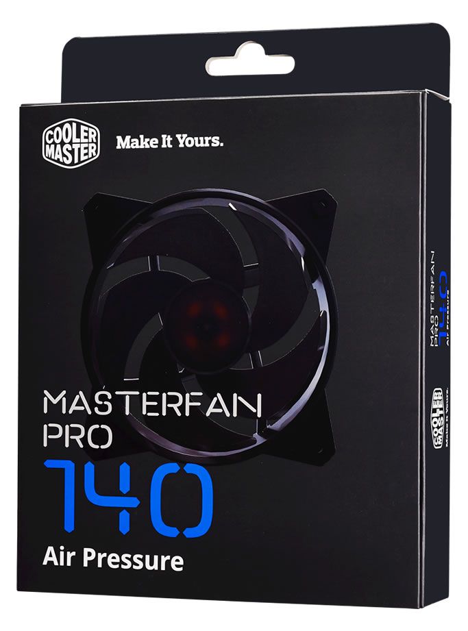 COOLER FAN COOLER MASTER MASTERFAN PRO 140 AIR PRESSURE 140MM ...