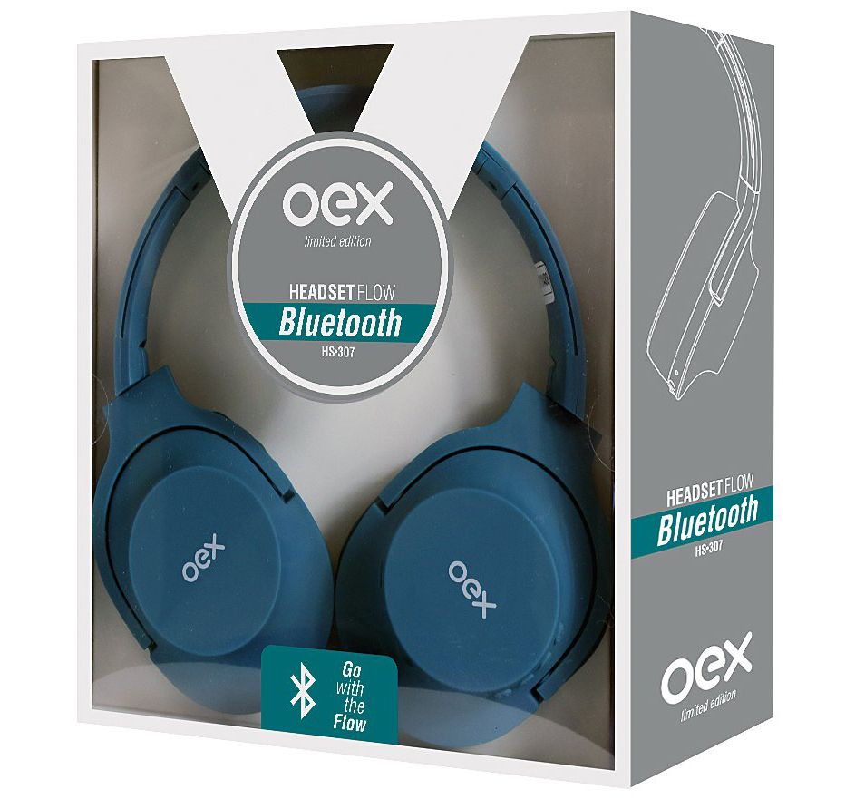 HEADPHONE OEX FLOW HS307 BLUETOOTH - Evolutek Informática | O melhor ...