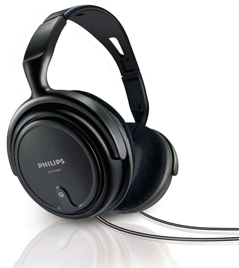 HEADPHONE PHILIPS SHP2000/10 - Evolutek Informática | O melhor preço de ...