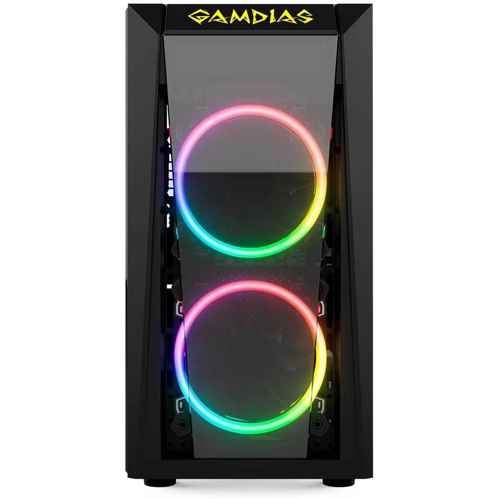 GABINETE GAMDIAS TALOS E1 RGB - 02 COOLERS INCLUSO - Evolutek ...