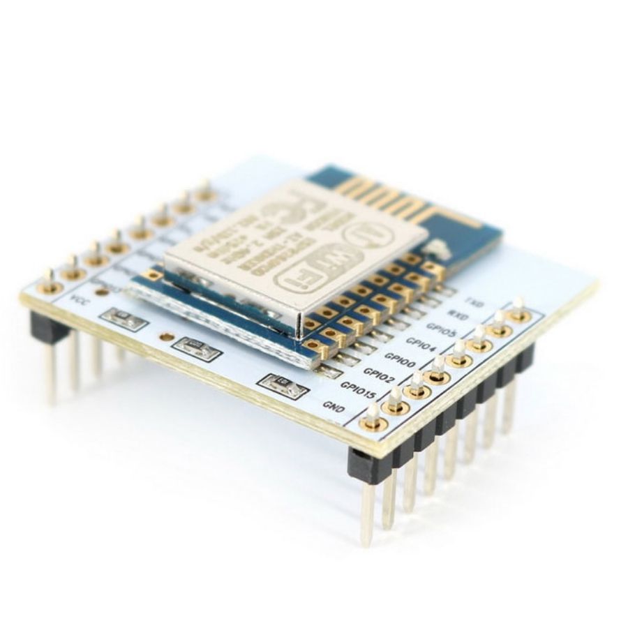 PLACA BASE ADAPTADOR PARA ESP07 ESP08 ESP12E - 4hobby Indústria e Comércio