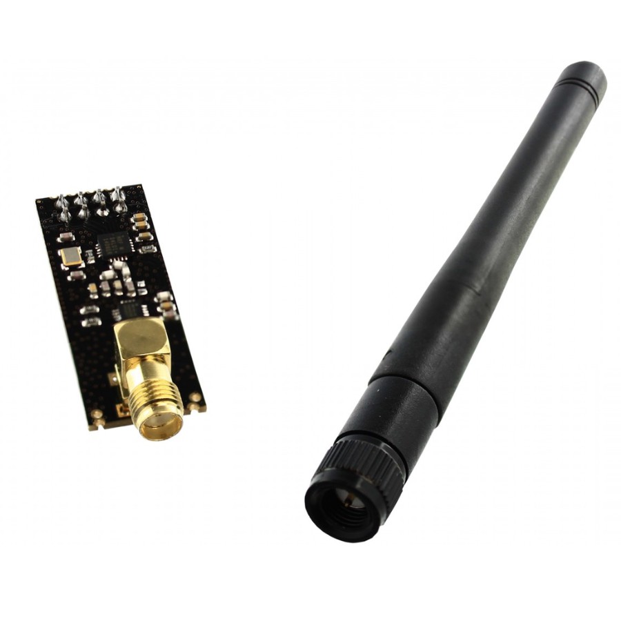 MÓDULO WIRELESS NRF24L01 2.4GHZ RF COM ANTENA - 4hobby Indústria e Comércio