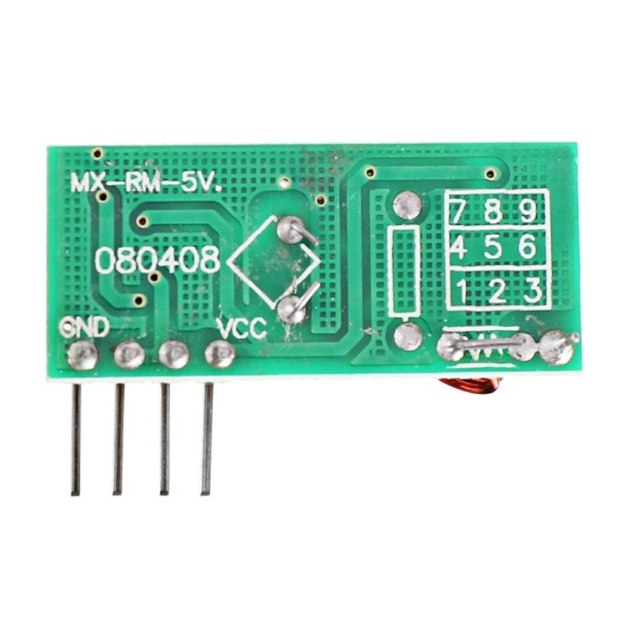 MODULO RF 433MHZ WIRELESS TRANSMISSOR RECEPTOR - 4hobby Indústria e ...