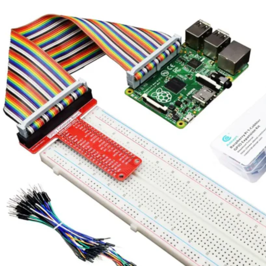 PLACA EXPANSÃO GPIO RASPBERRY PI2 PI3 Pi4 COM FLAT - 4hobby Indústria e ...