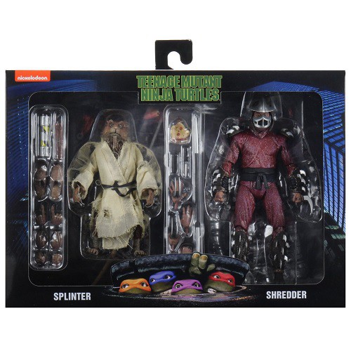 NECA Teenage Mutant Ninja Turtles (1990) – Splinter and Shredder 7 ...
