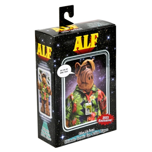 NECA Alf Ultimate Cosmic Con Alf - SDCC 2023 Exclusive - O Colecionador