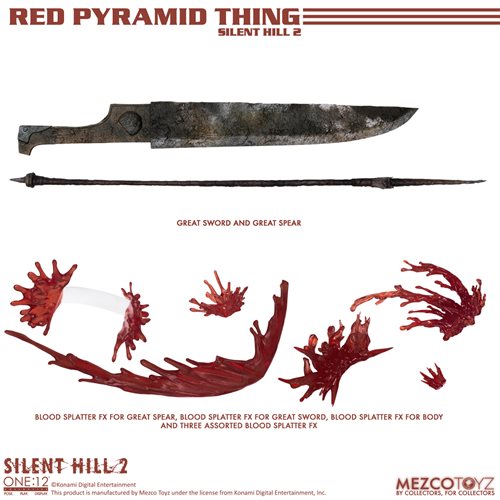 Mezco One:12 Collective Silent Hill 2: Red Pyramid Thing - O Colecionador