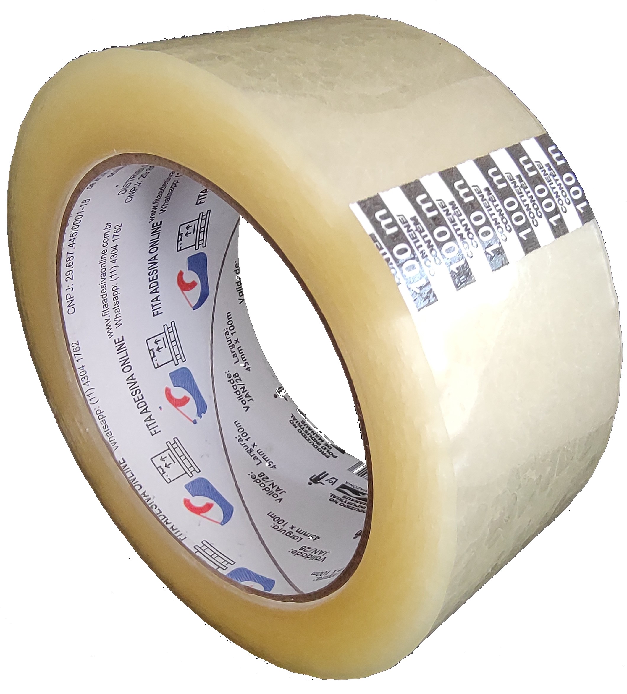 5Un Fita Adesiva 48x100 Cristal Transparente | Qualidade Garantida ...