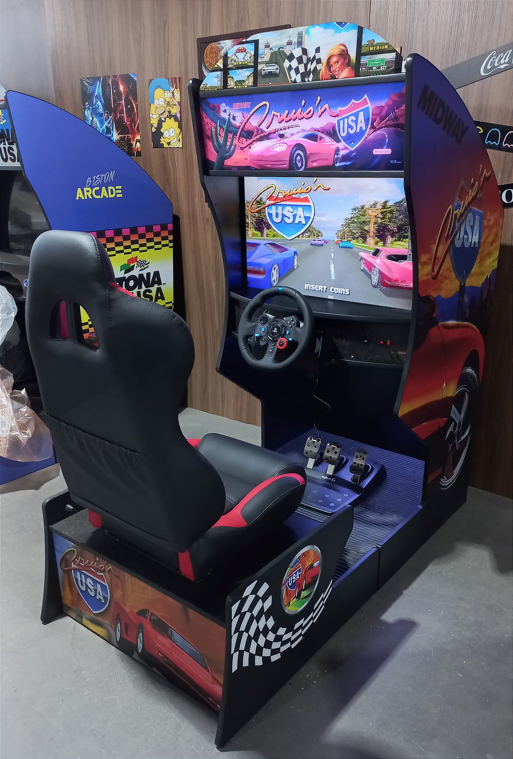 Cockpit Simulador de Corrida | Multijogos - wecad
