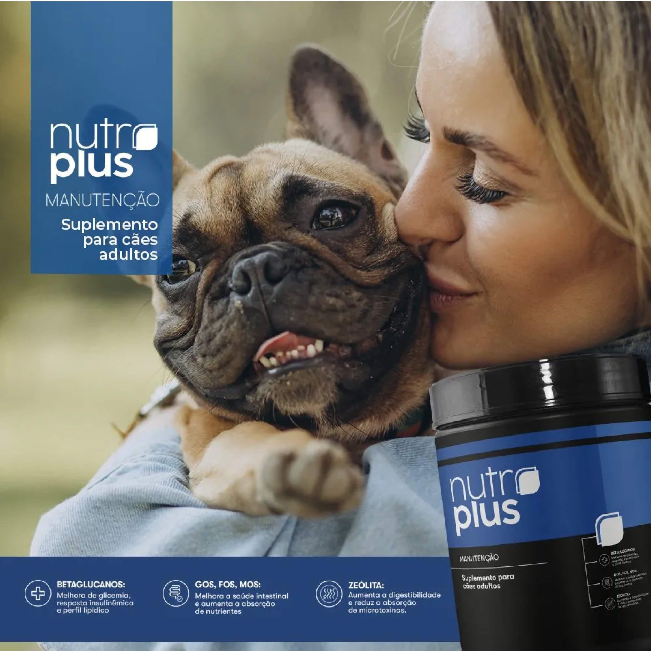 Kit 2 Nutroplus Manutenção 100g | Leve Mais Pague Menos | Zenpet ...
