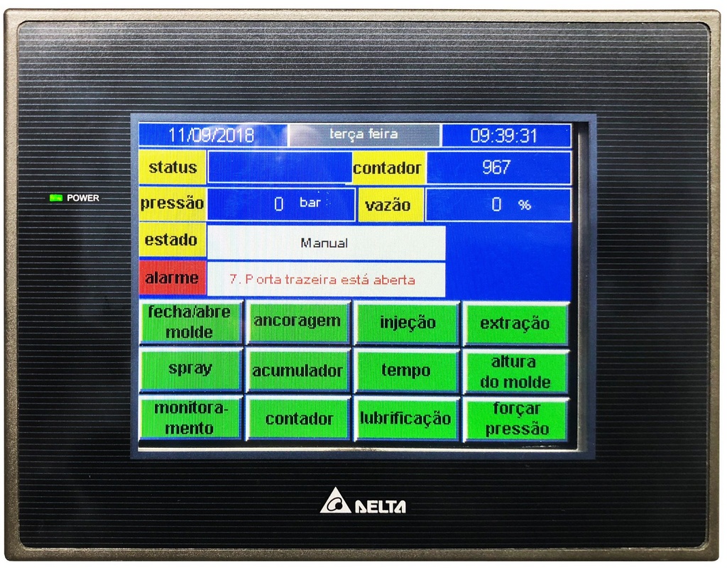 PAINEL IHM TOUCHSCREEN - TC Máquinas
