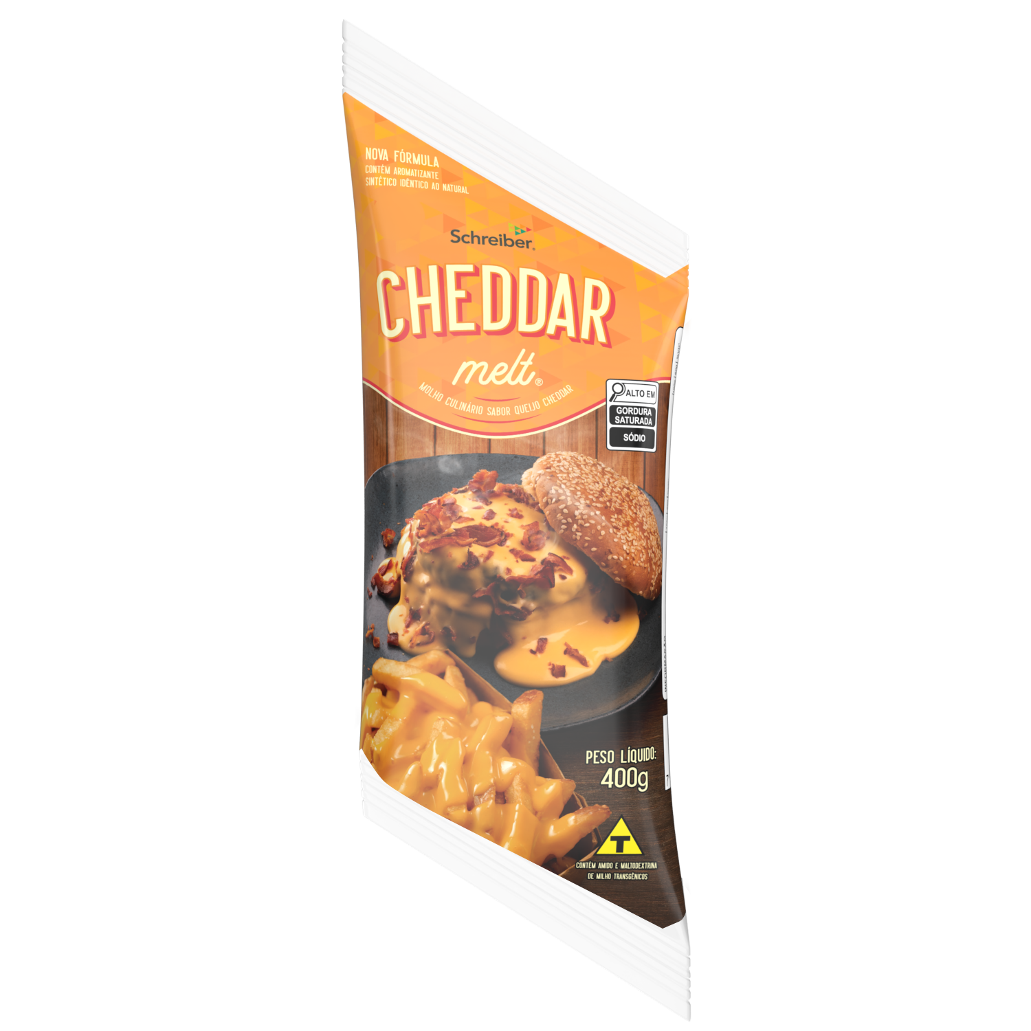 Cheddar Melt Bisnaga - Distribuidora Top Food