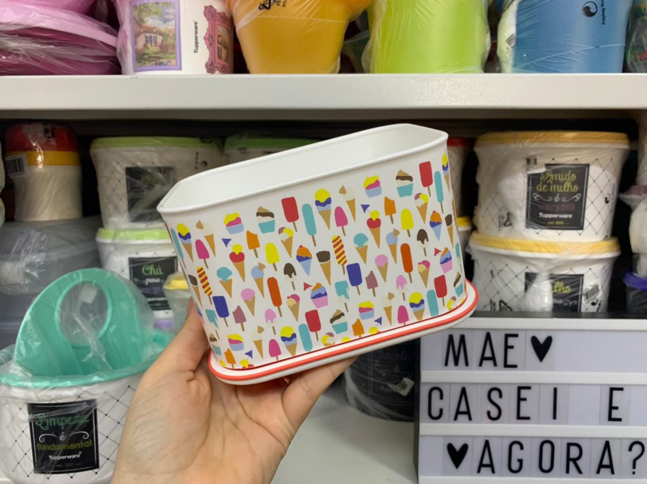 Tupperware Kit 2 Peças Bifresco Sorvete - Mãe, Casei e Agora?-Tupperware!