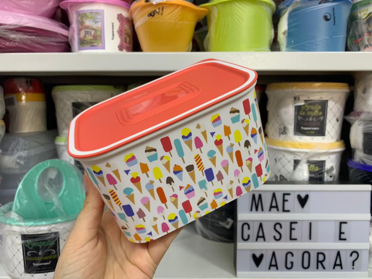 Tupperware Kit 2 Peças Bifresco Sorvete - Mãe, Casei e Agora?-Tupperware!