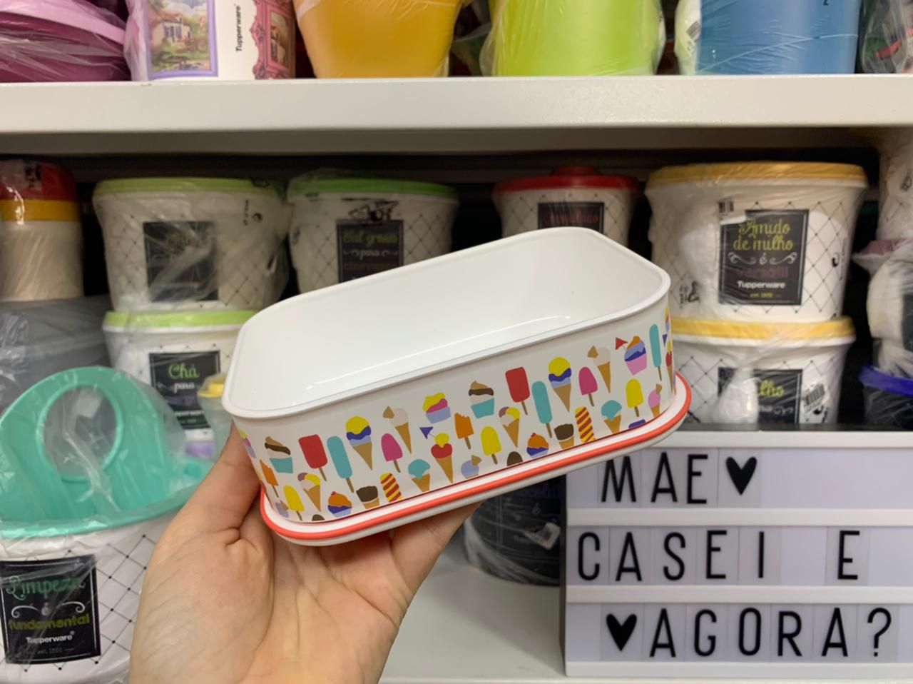 Tupperware Kit 2 Peças Bifresco Sorvete - Mãe, Casei e Agora?-Tupperware!