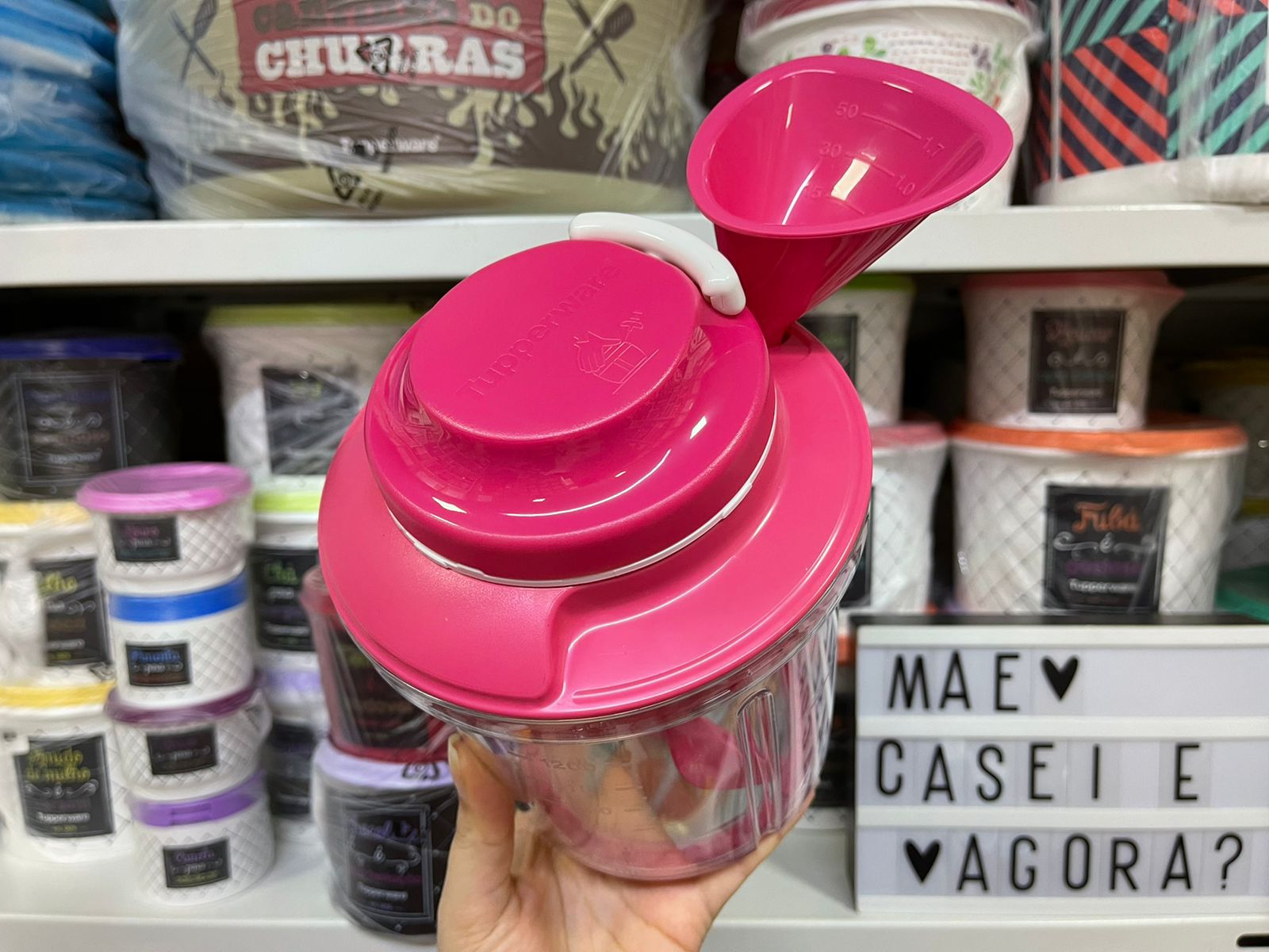 Tupperware Turbo Chef Extra 1,2 litros Rosa - Mãe, Casei e Agora ...