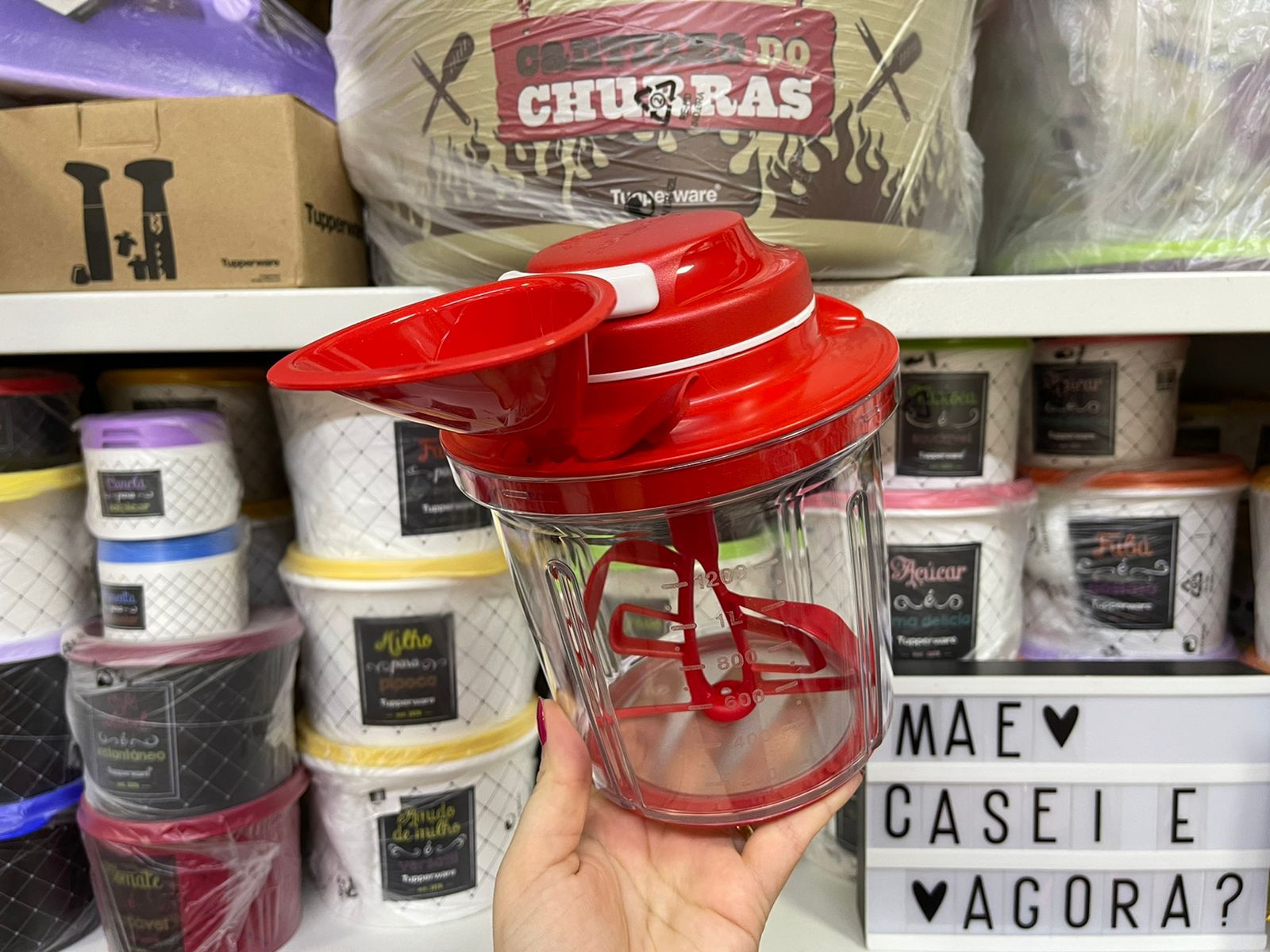 Tupperware Turbo Chef Extra 1,2 litros Transparente e Vermelho - Mãe ...