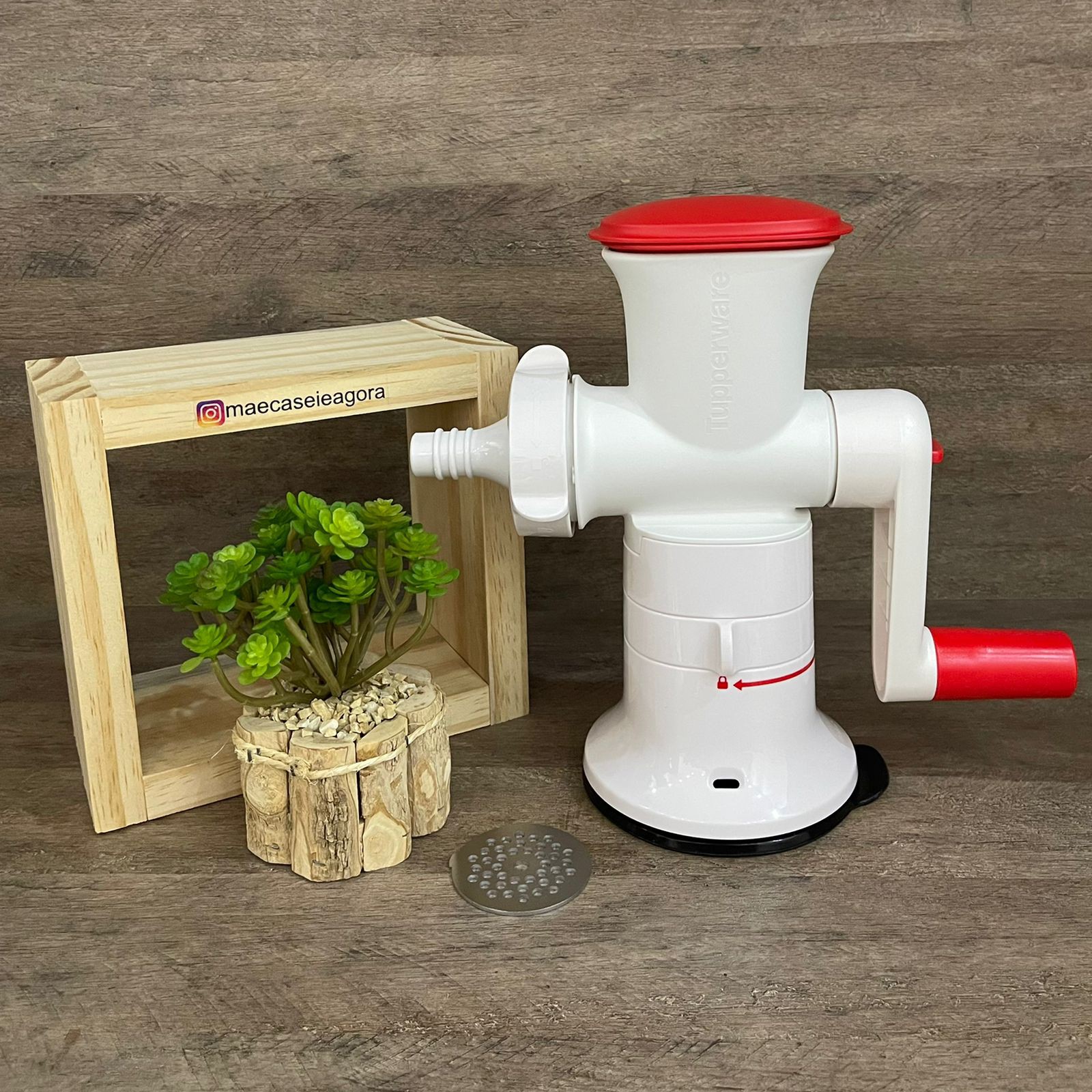 Tupperware Fusion Master System Moedor e Recheador Completo - Mãe ...