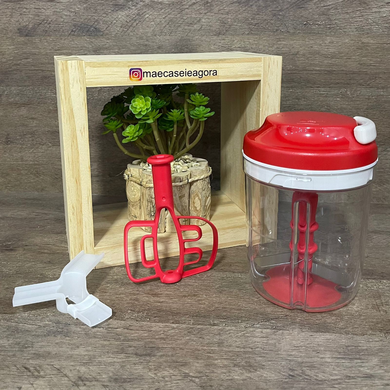 Tupperware Turbo Chef Plus 730 ml Vermelho e Transparente - Mãe, Casei ...