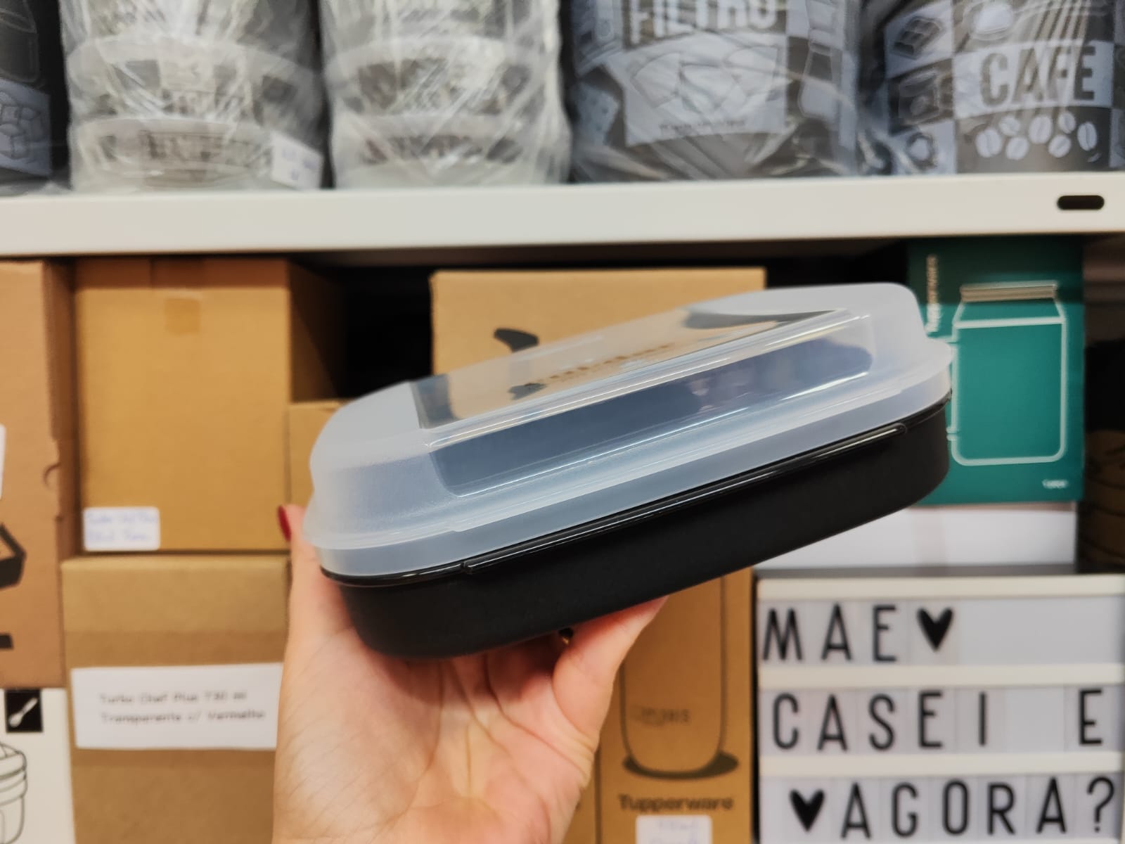 Tupperware Visual Box Mini 550 ml Definições - Cuidar - Mãe, Casei e ...