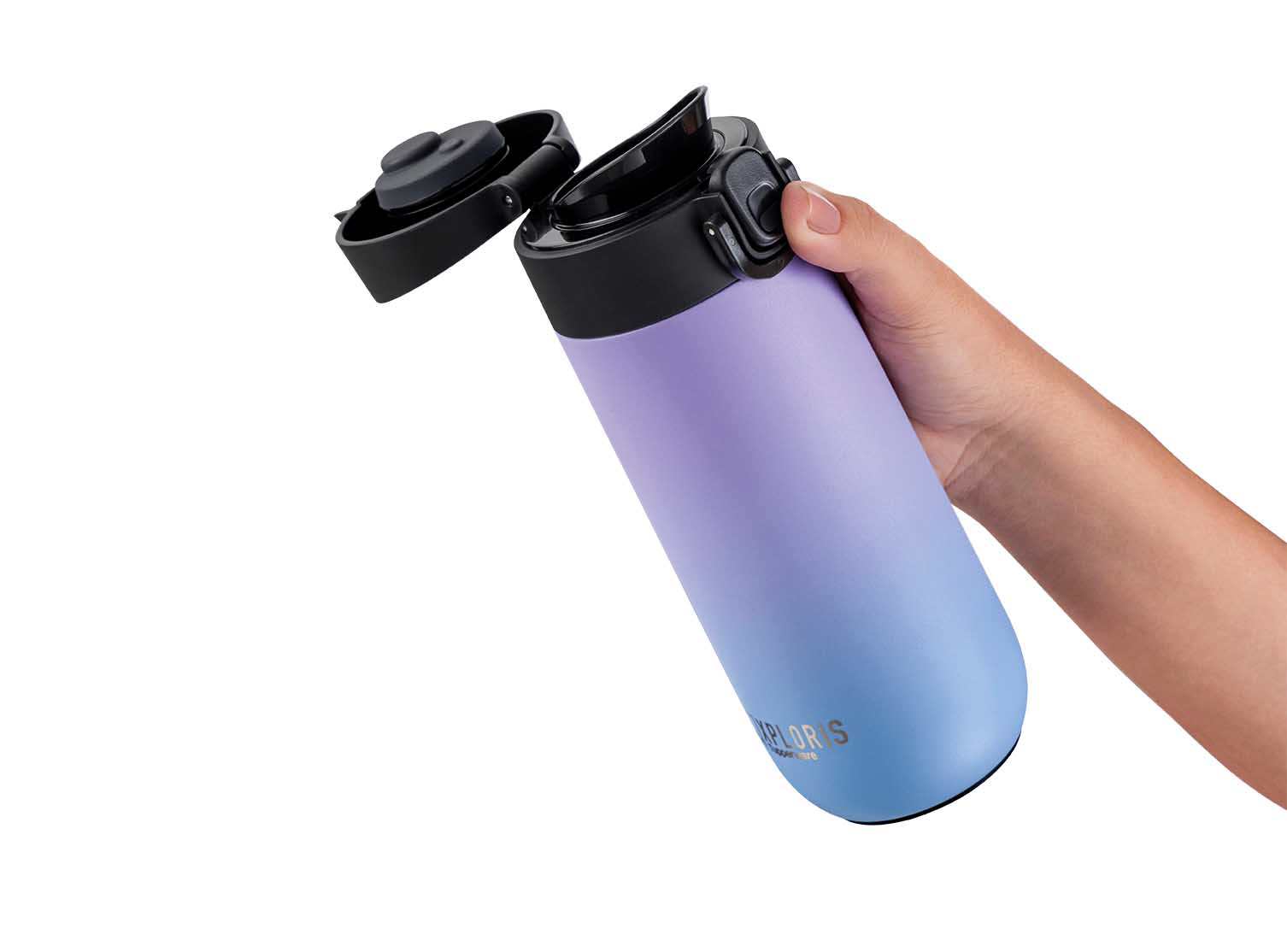 Tupperware Garrafa Térmica Xploris 450 ml Degrade - Mãe, Casei e Agora ...