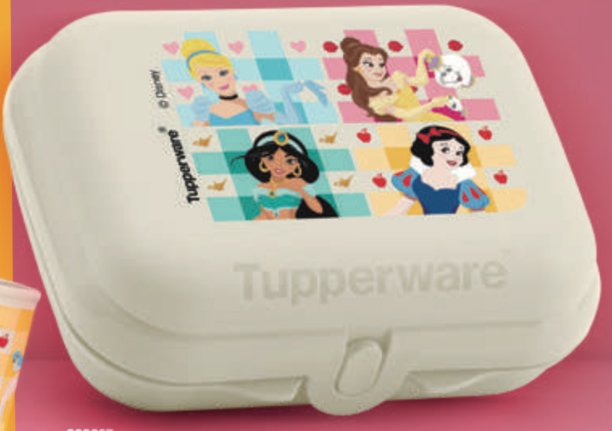 Tupperware Tupper Snack Pequeno Princesas - Mãe, Casei e Agora?-Tupperware!
