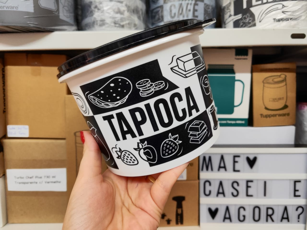 Tupperware Tupper Caixa Tapioca Pop Box 1,6Kg / 1,7L - Mãe, Casei e Agora?-Tupperware!