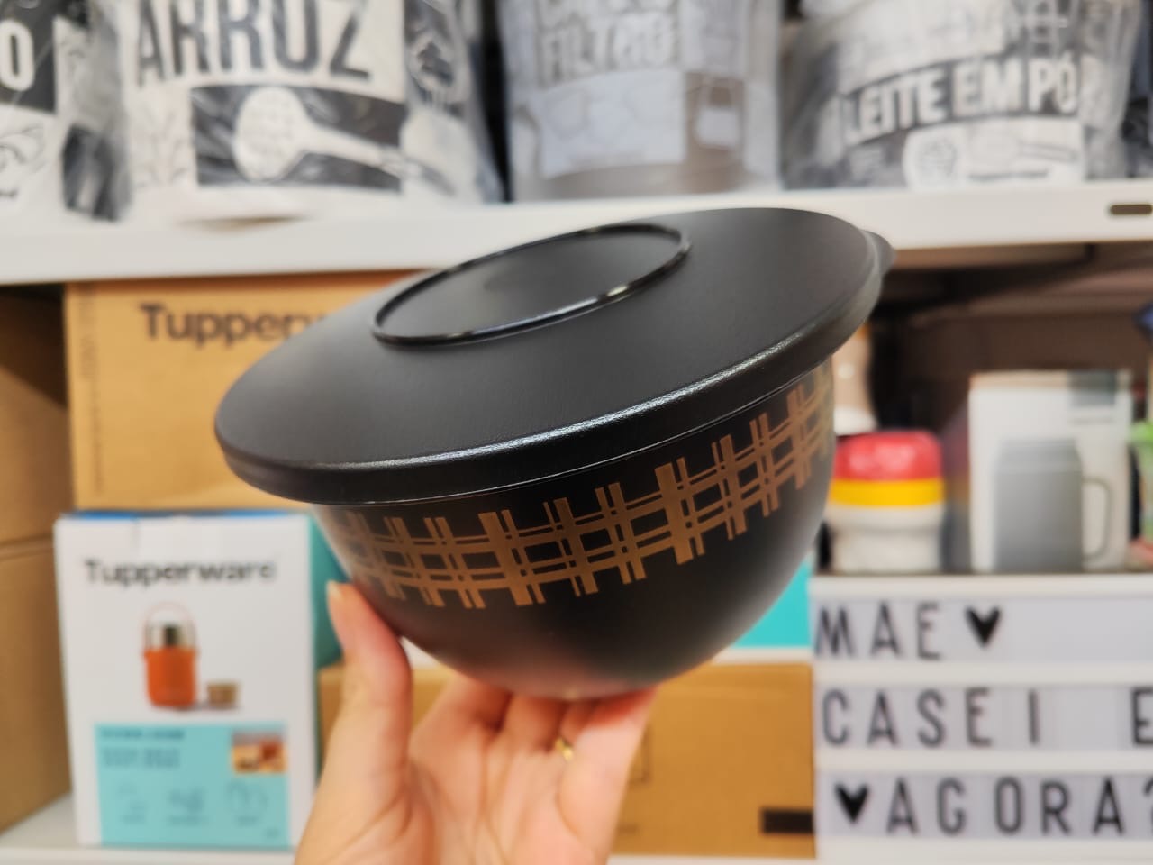 Tupperware Tigela Murano 1,3 Litros Moda - Mãe, Casei e Agora?-Tupperware!