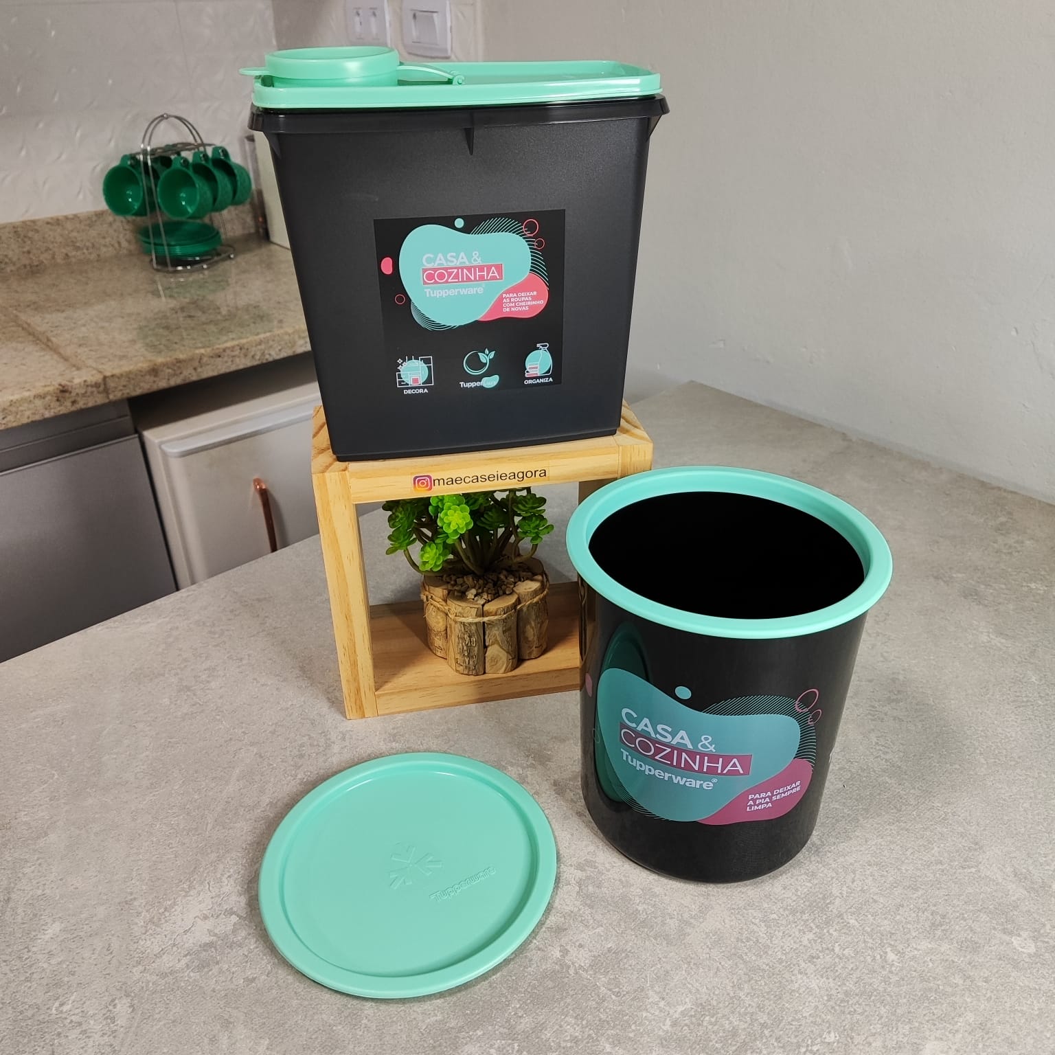 Tupperware Kit 2 Peças Casa e Cozinha - Mãe, Casei e Agora?-Tupperware!