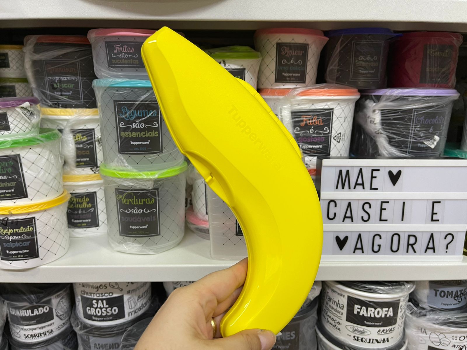 Tupperware Tupper Banana - Mãe, Casei e Agora?-Tupperware!
