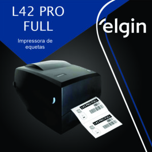 IMPRESSORA DE ETIQUETAS ELGIN L42 PRO FULL (USB/ETHERNET/SERIAL) - Clic ...